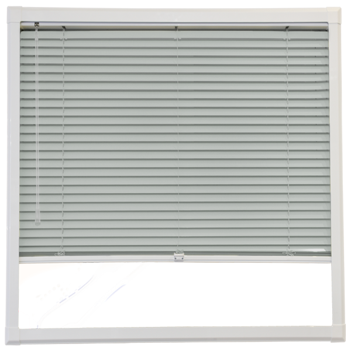 Unus Venetian Mid Grey Caravan Blind